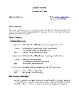 Resume - Updated | DOCX