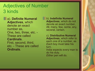 ADJECTIVESSSS | PPT | Food & Drink