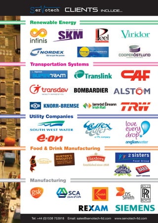 Servotech overview | PDF