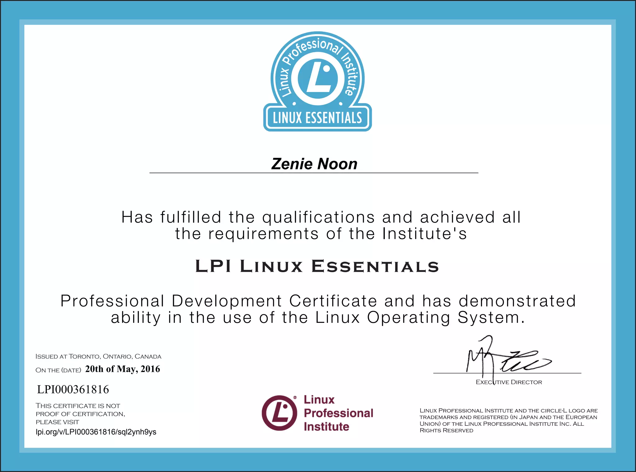 Linux Essentials Certificate 20MAY20161 | PPT