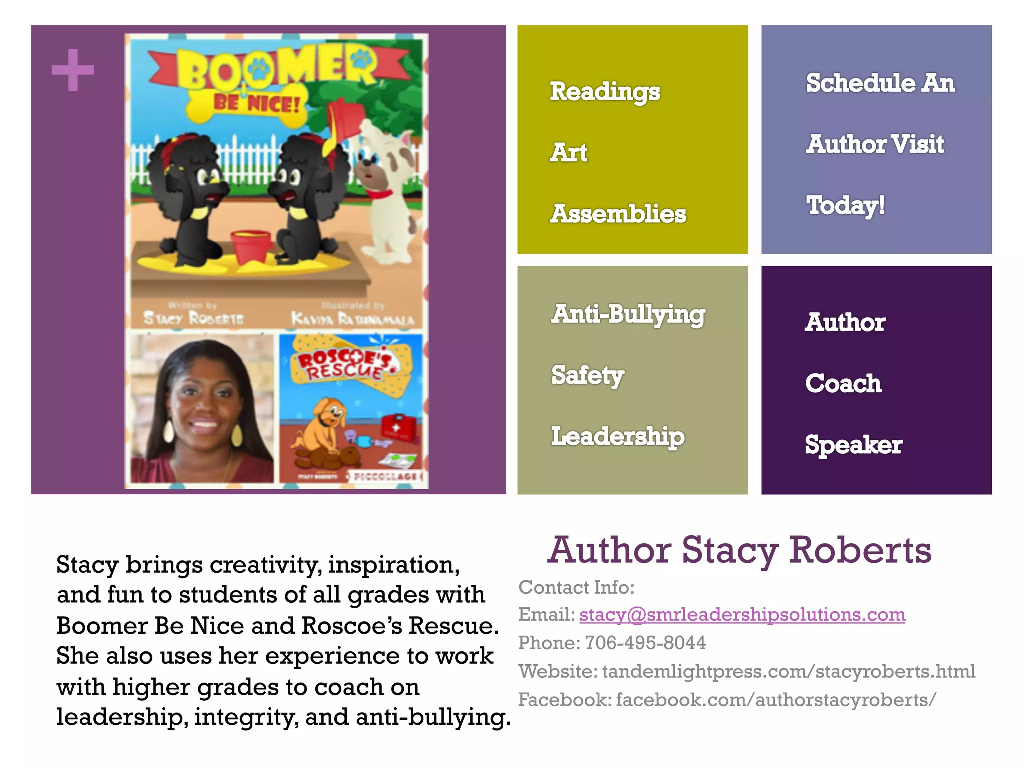 Author Visit Flyer | PPT