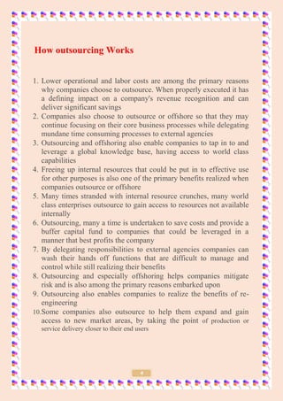 OUT SOURCING PROJECT | PDF