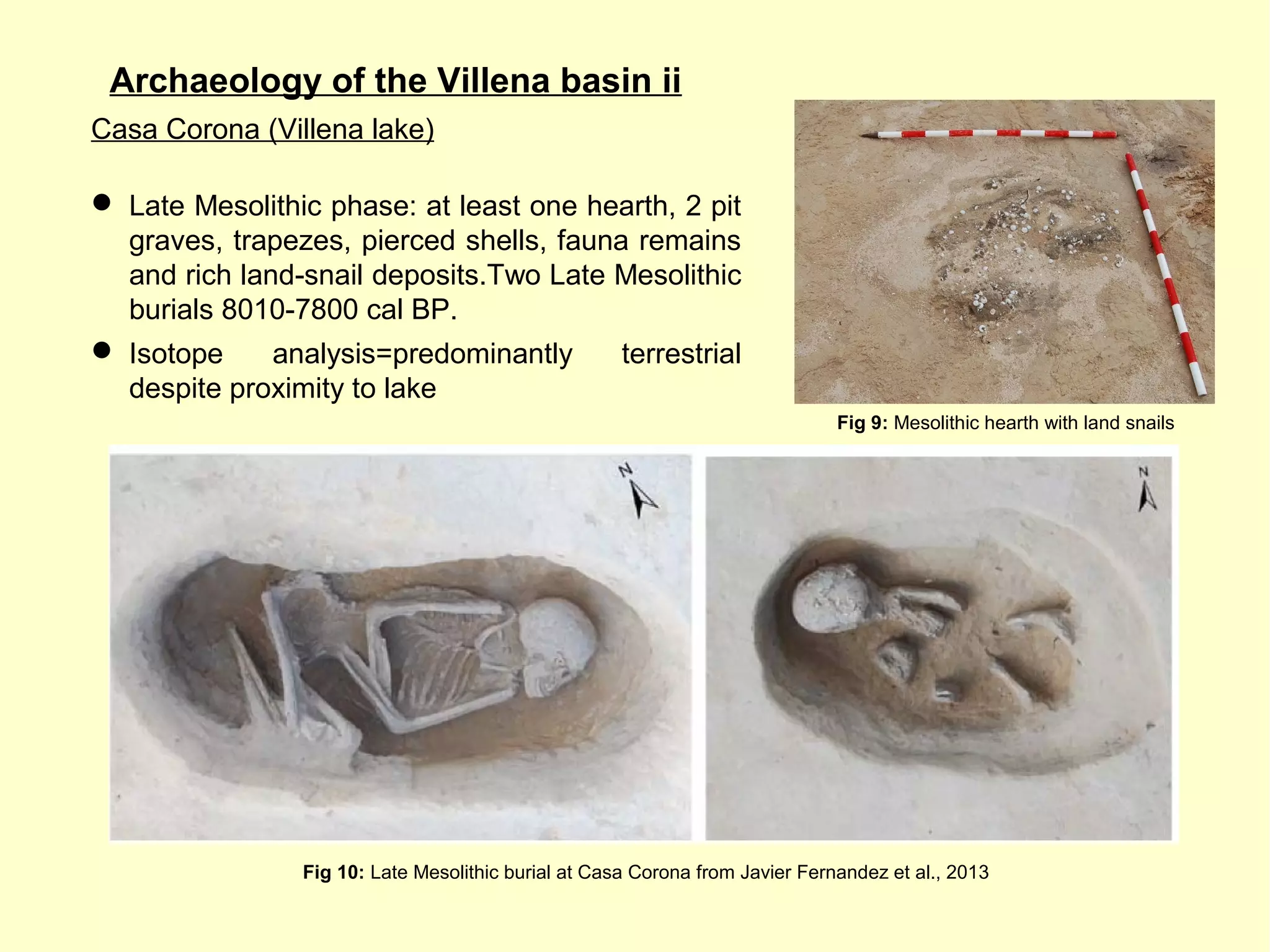 Conference presentation Mesolithic Burgos | PPT