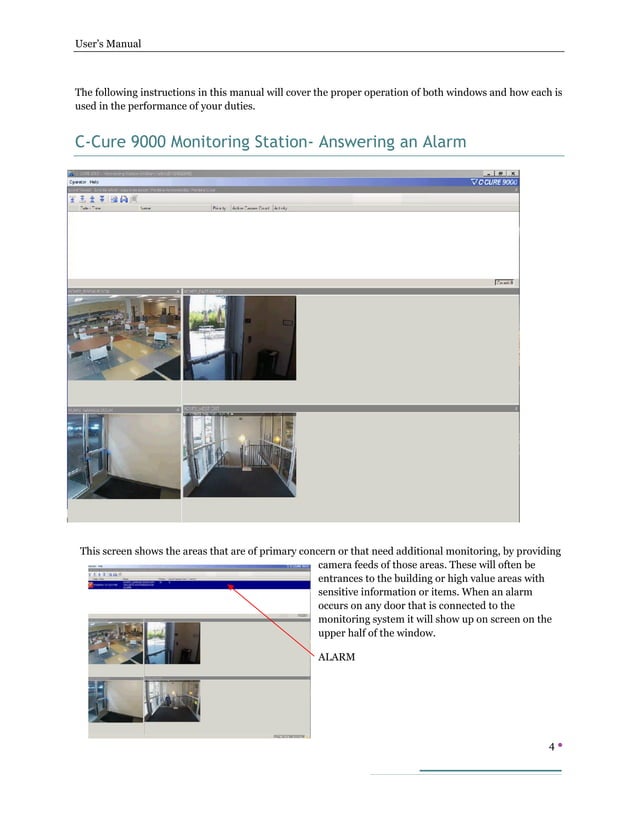 Ccure 9000 Monitoring Station User's Manual | PDF | Operating Systems ...