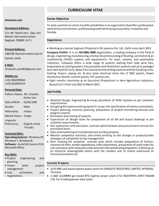 CV_Himanshu | PDF