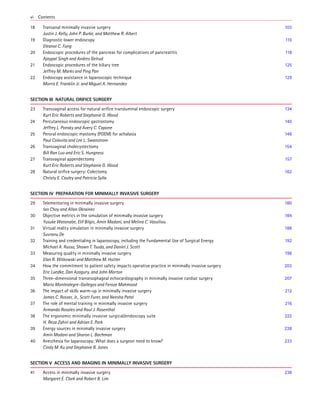 Operative Endoscopic and Minimally Invasive Surgery Daniel B. Jones ...