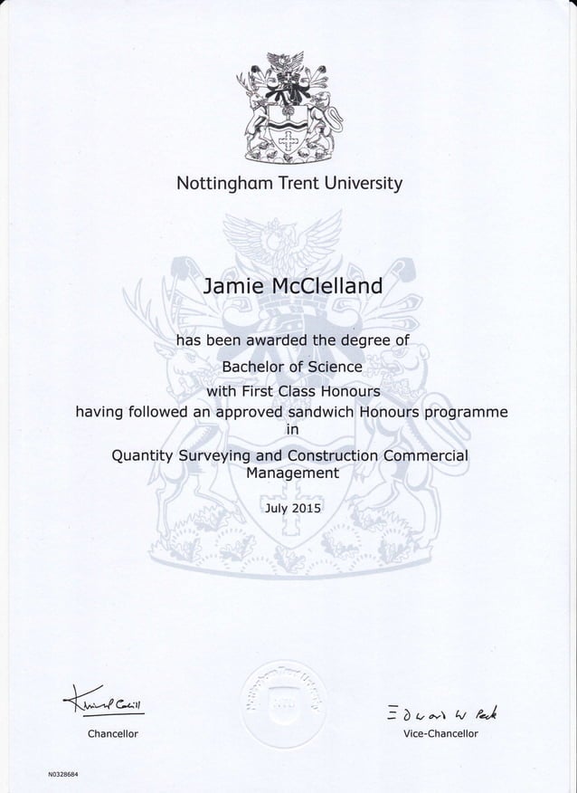 JAMIE MCCLELLAND - NTU QSCCM Degree | PDF