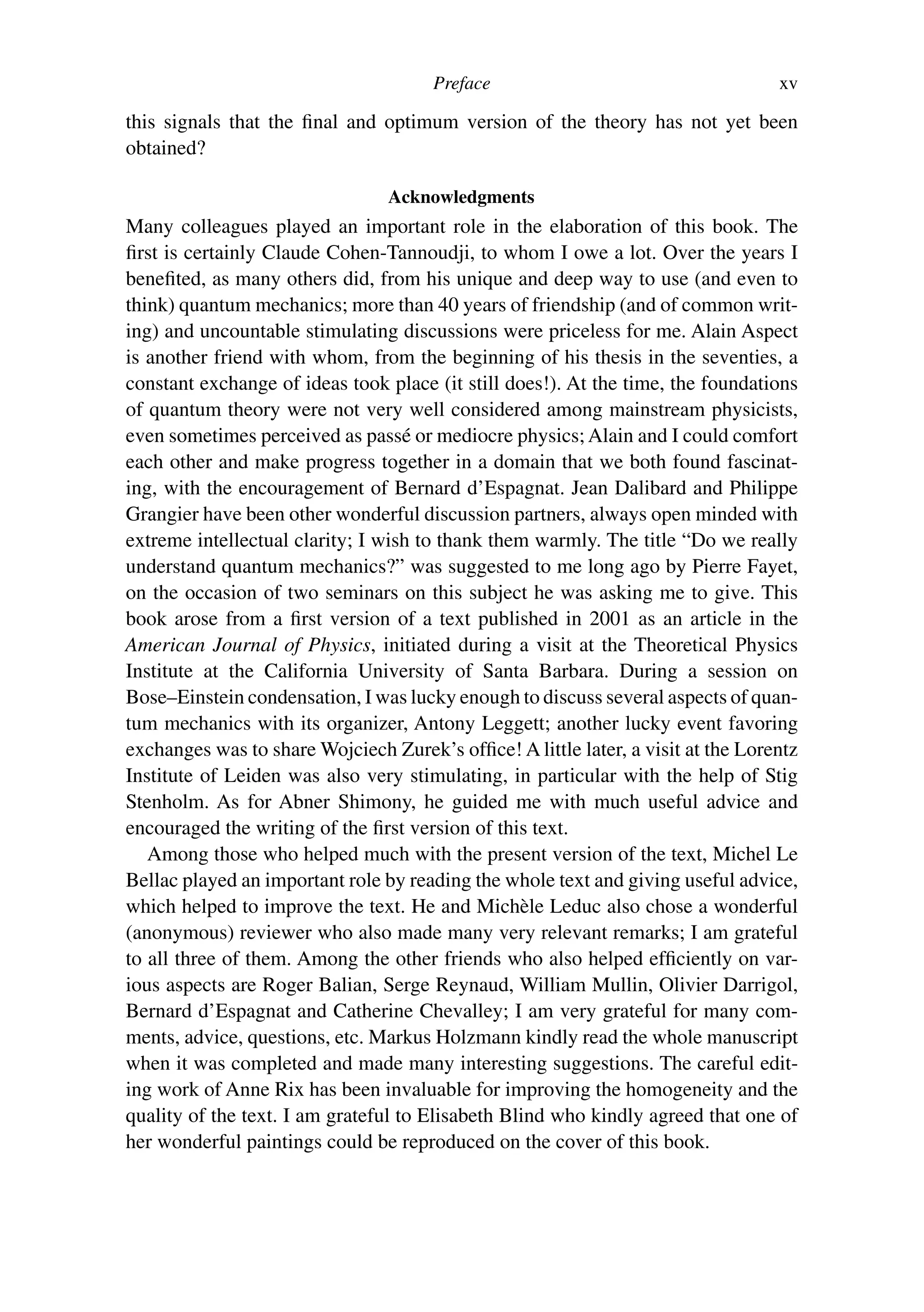 Do we really understand quantum mechanics Laloë | PDF