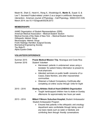 SeanMartin_CV_2016 | DOCX