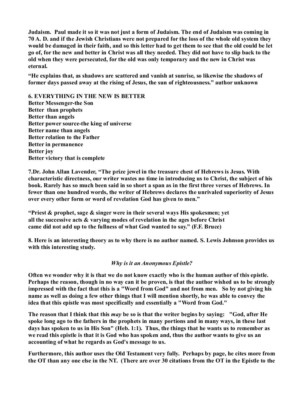 HEBREWS 1 COMMENTARY hebrews-1-commentary