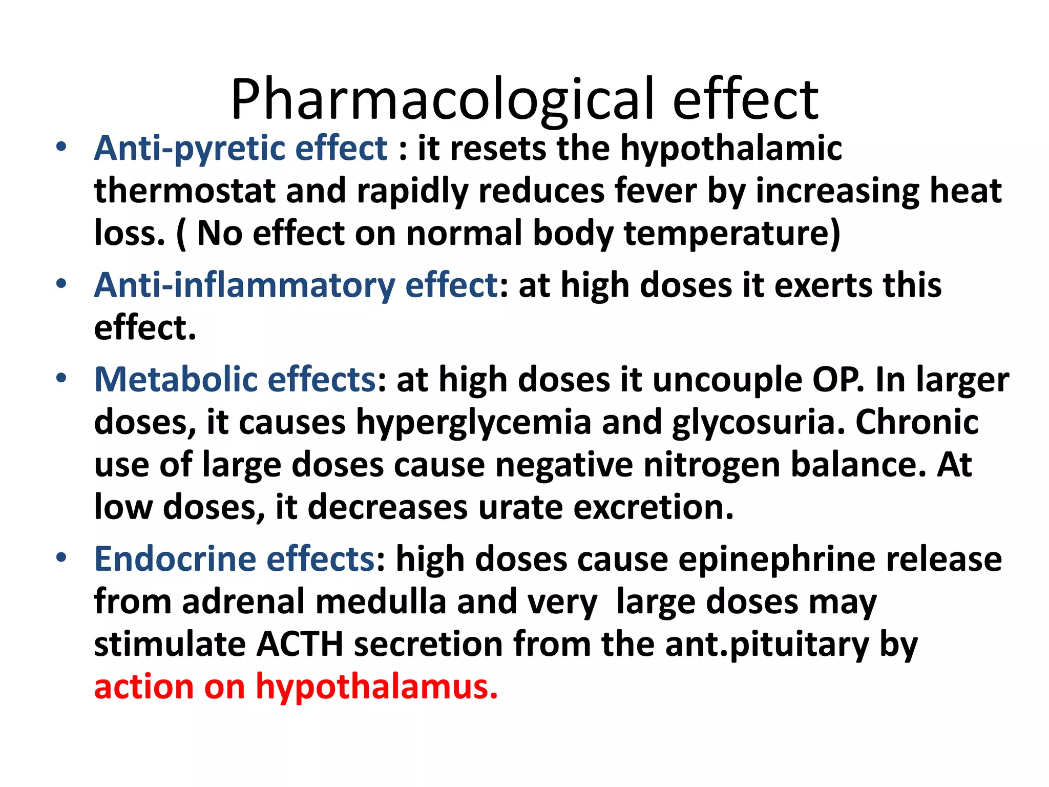 Anti Pyretic Drugs | PPTX