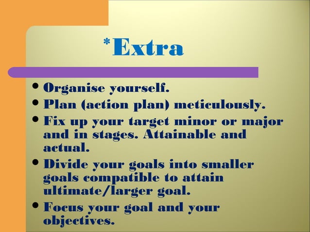 Five Point Formula for Students | PPT