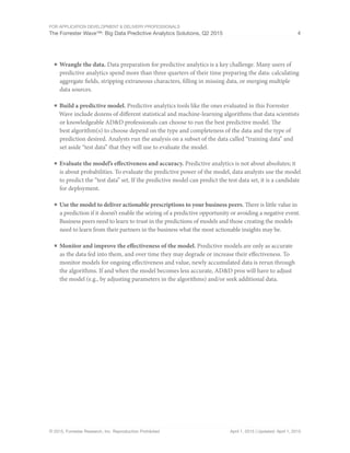 Forrester on Big Data | PDF