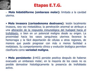 Enfermedad trofoblastica gestacional - CICAT-SALUD | PPTX