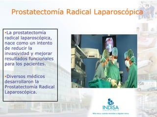 Enfermería perioperatoria en prostatectomia radical - CICAT-SALUD | PPT