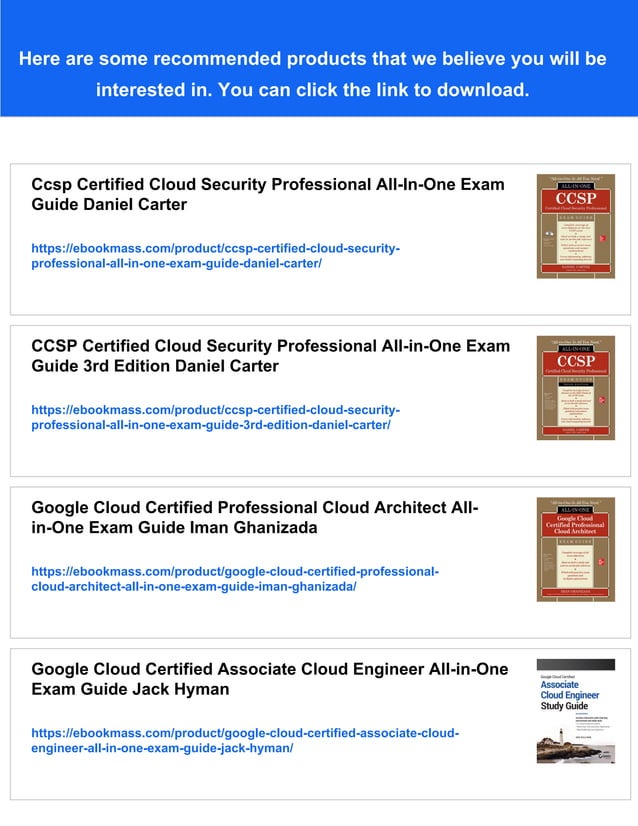 CCSK Certificate of Cloud Security Knowledge All-in-One Exam Guide Graham Thompson | PDF