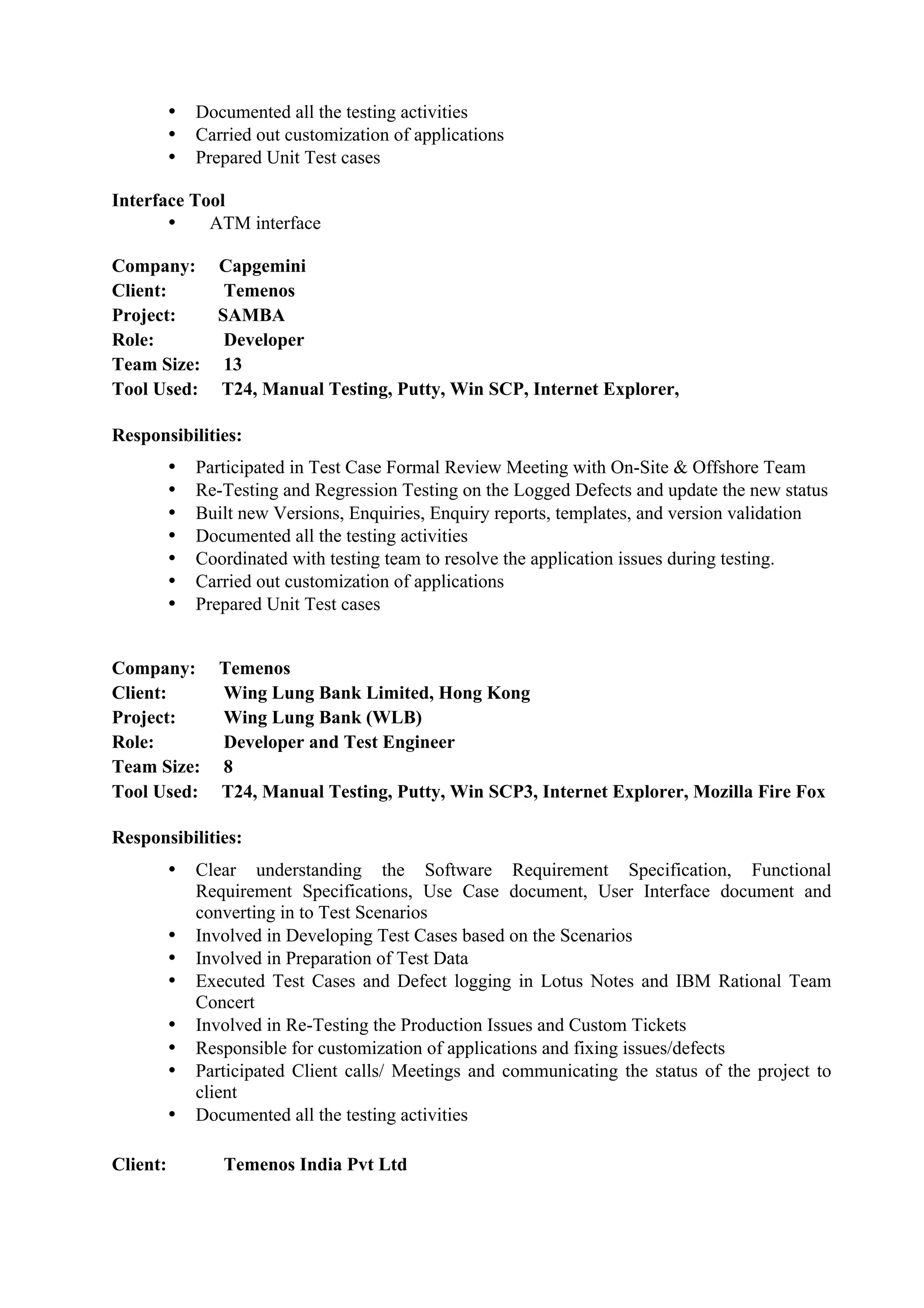 BHASKAR K_CTS_Resume | PDF