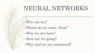 Understanding Local Networks: Neural and Social | PPTX