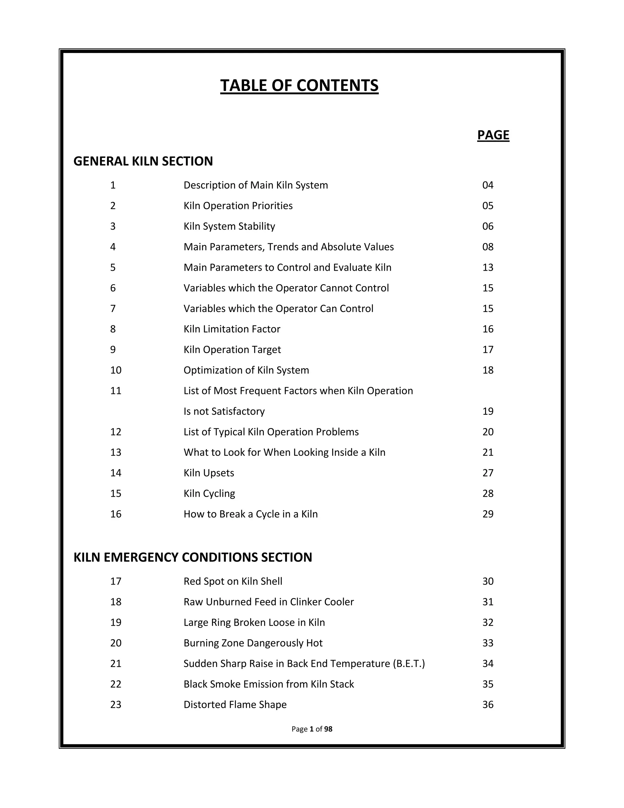 54666070 kiln-operation | PDF