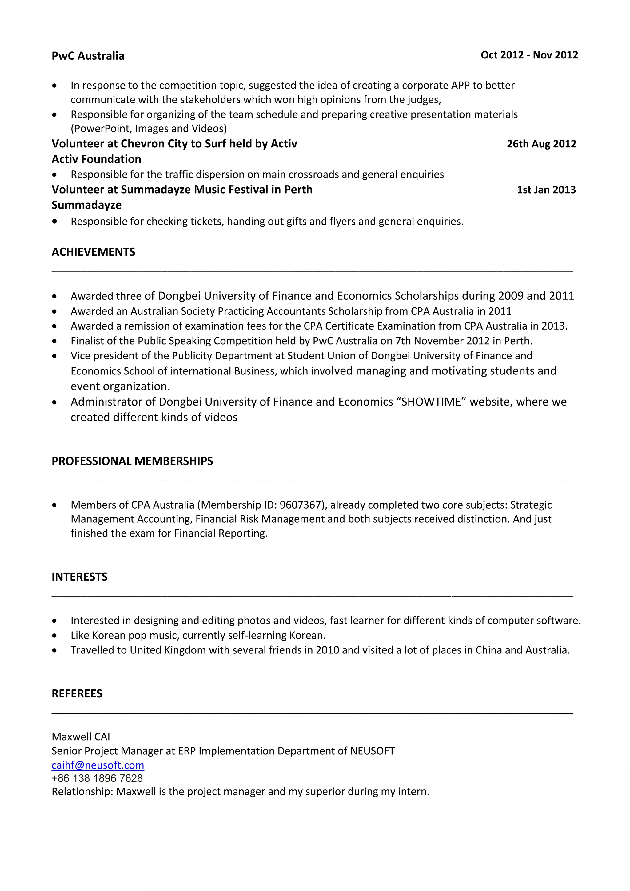 Xiaoyang Zhao_CV | PDF