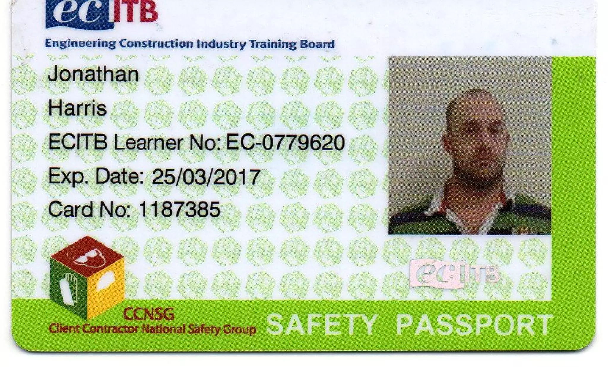 ECITB Safety Passport | PDF | Travel