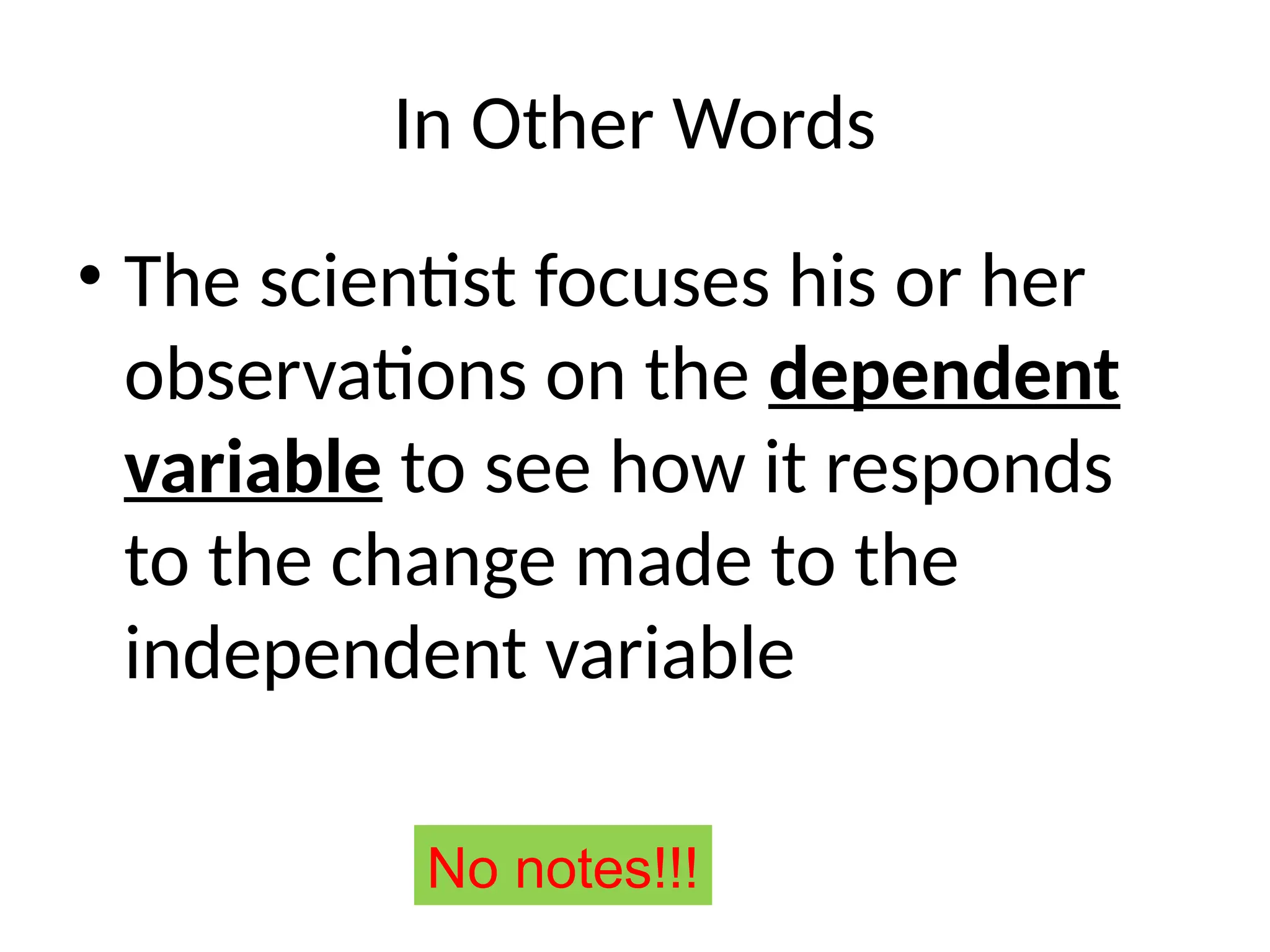 types of variables in sciences-IV, DV and CV | PPTX