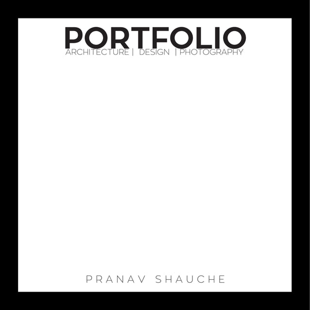 PORTFOLIO - PRANAV SHAUCHE | PDF | Healthcare Industry | Industries