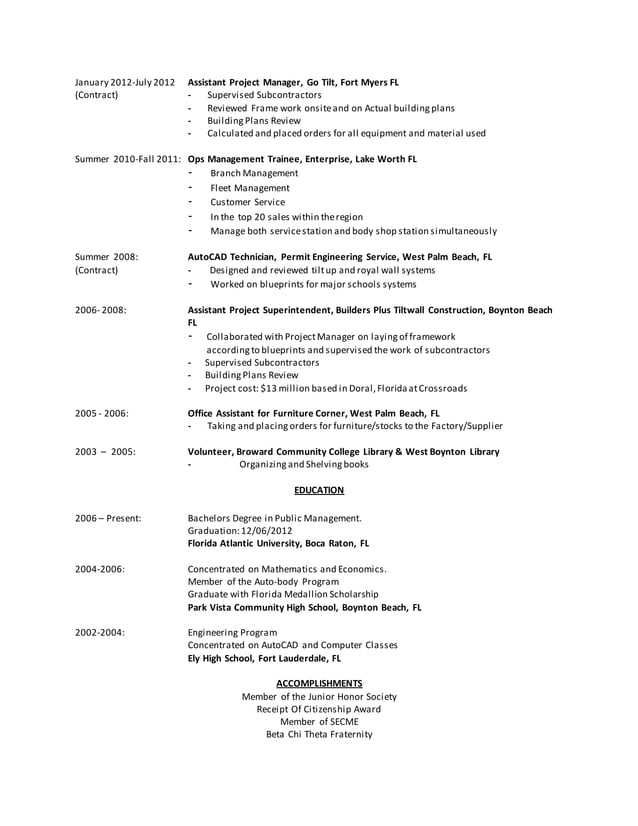trivan_resume revised 2015 | PDF