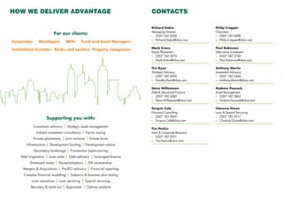 CBRE CAPITAL ADVISORS BROCHURE | PDF