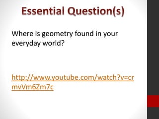 Geometry Lesson 5G3 Pam's Work | PPTX