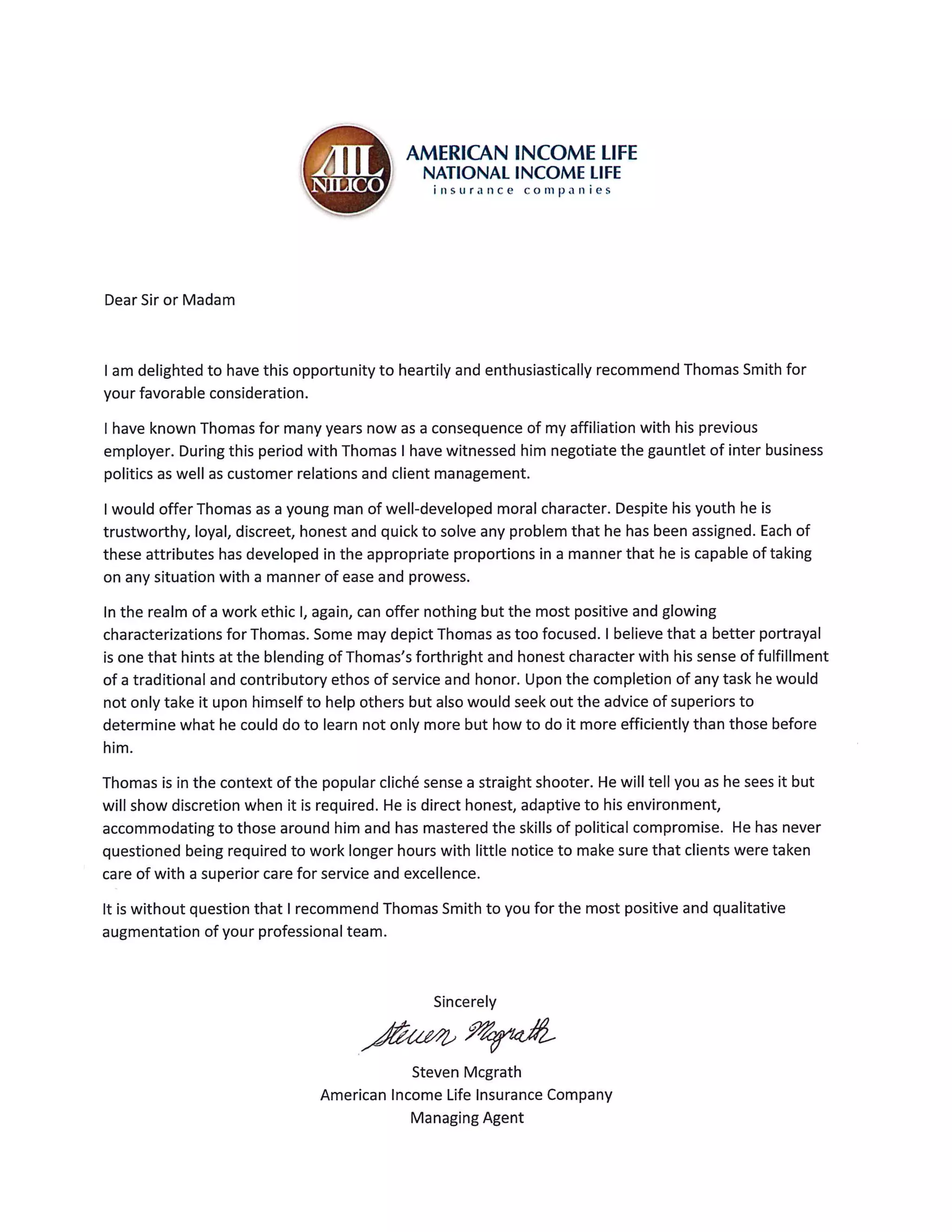 Letters of Rec | PDF