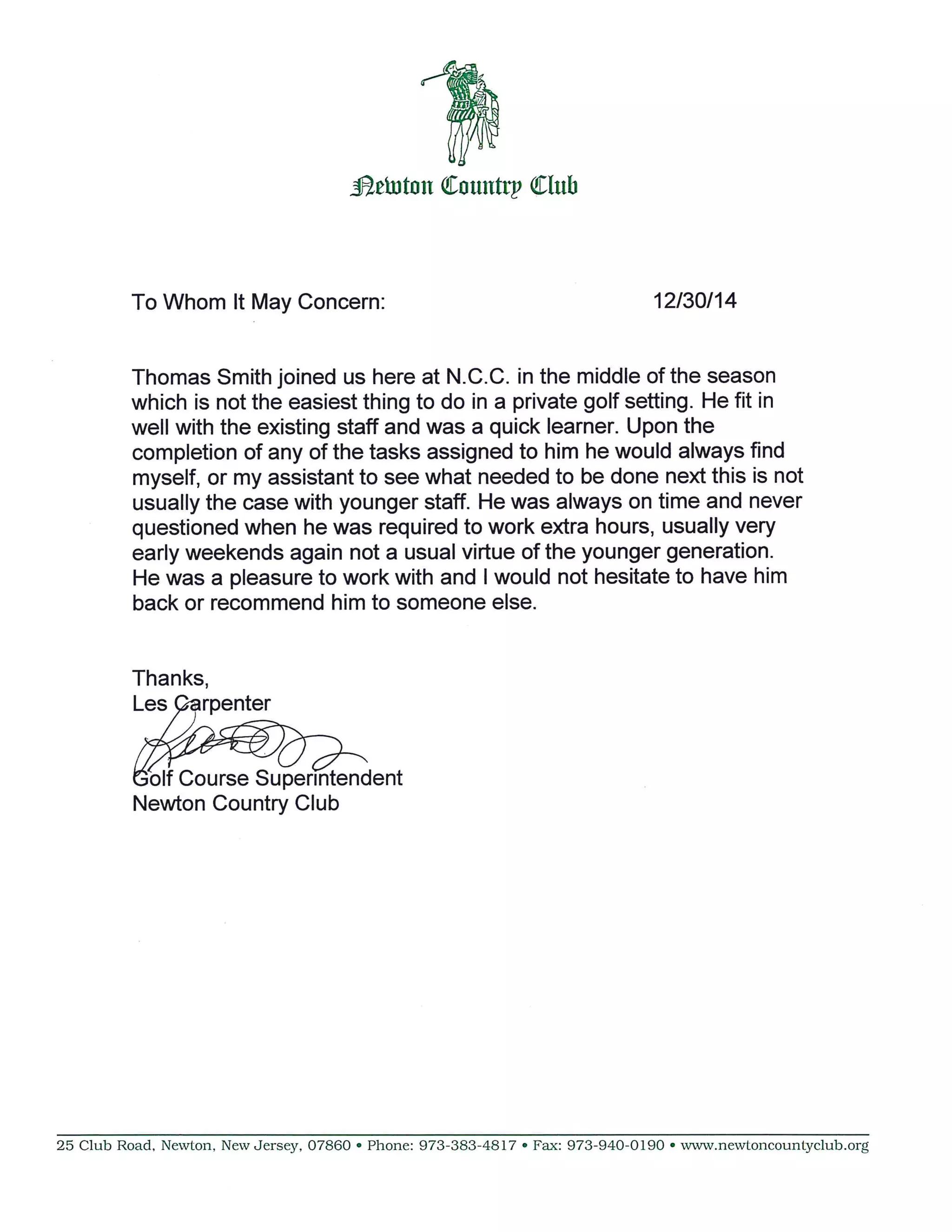 Letters of Rec | PDF