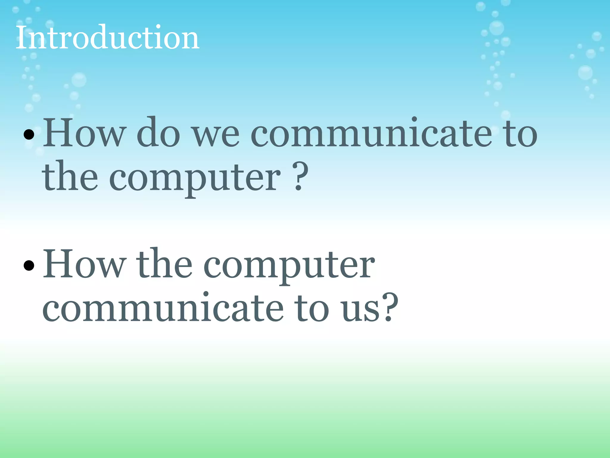Output Devices | PPT