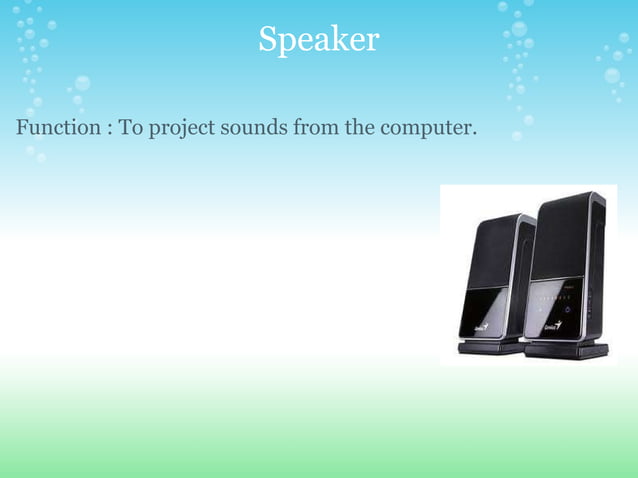 Output Devices | PPT