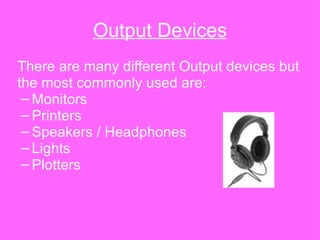 Output Devices student | PPT