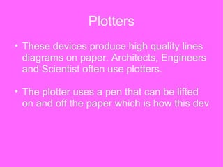 Output Devices student | PPT