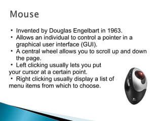 INPUT DEVICES | PPT