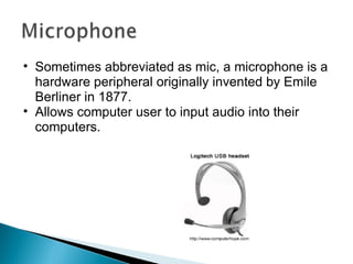 INPUT DEVICES | PPT