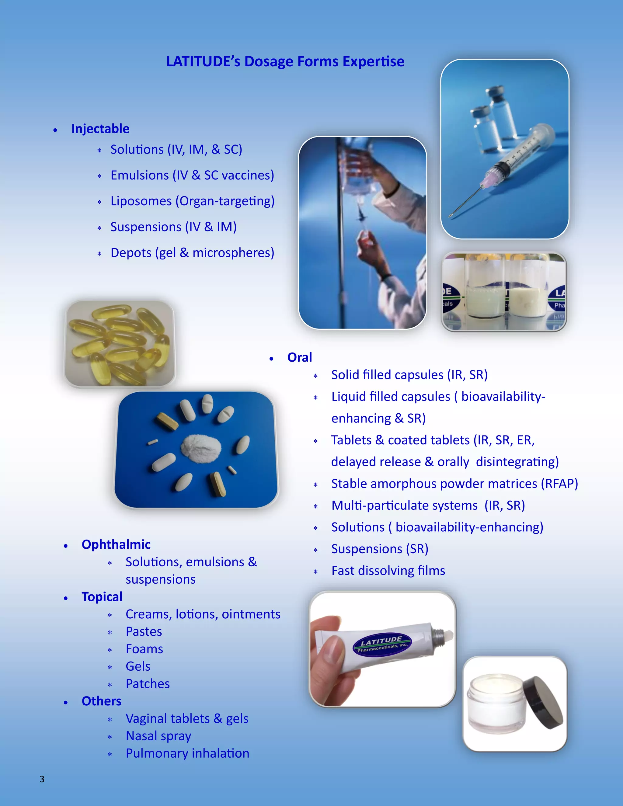 Latitude Pharmaceuticals Overview | PDF