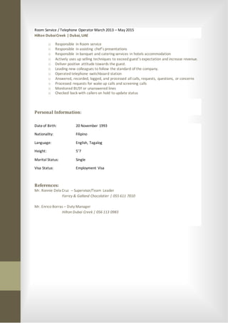 Cyrus Arguzon CV | DOCX
