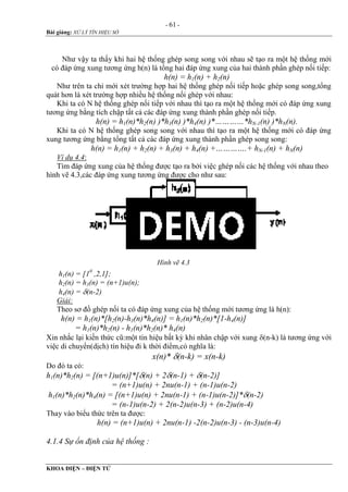 Bài giảng: XỬ LÝ TÍN HIỆU SỐ | PDF