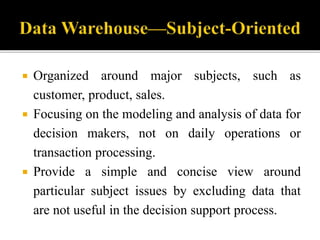 DATA WAREHOUSE IMPLEMENTATION BY SAIKIRAN PANJALA | PPTX