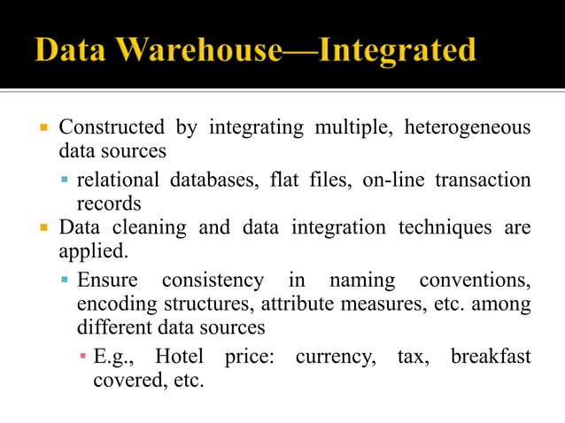 DATA WAREHOUSE IMPLEMENTATION BY SAIKIRAN PANJALA | PPTX