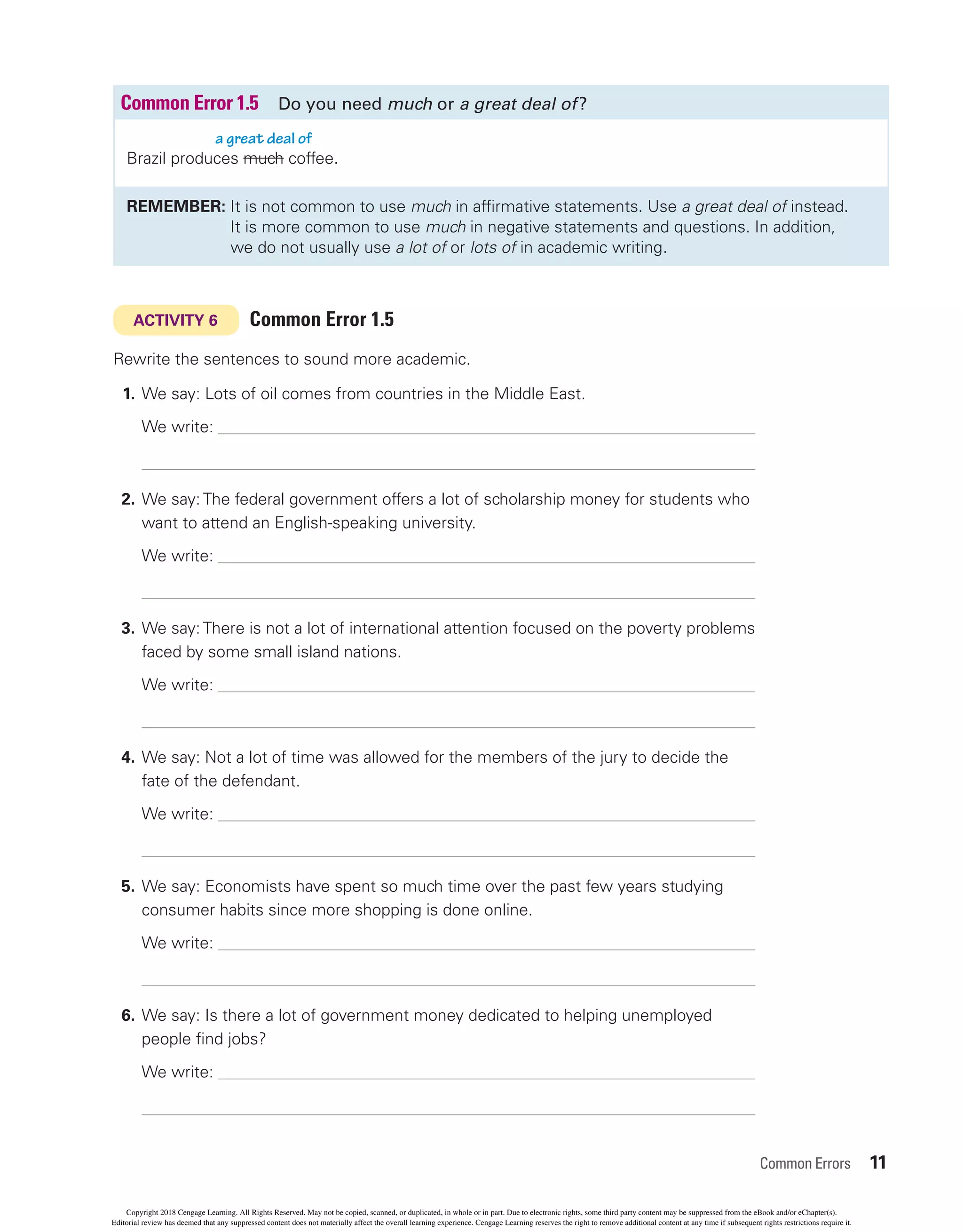 Grammar-for-Great-Writing | PDF