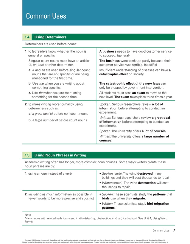 Grammar-for-Great-Writing | PDF