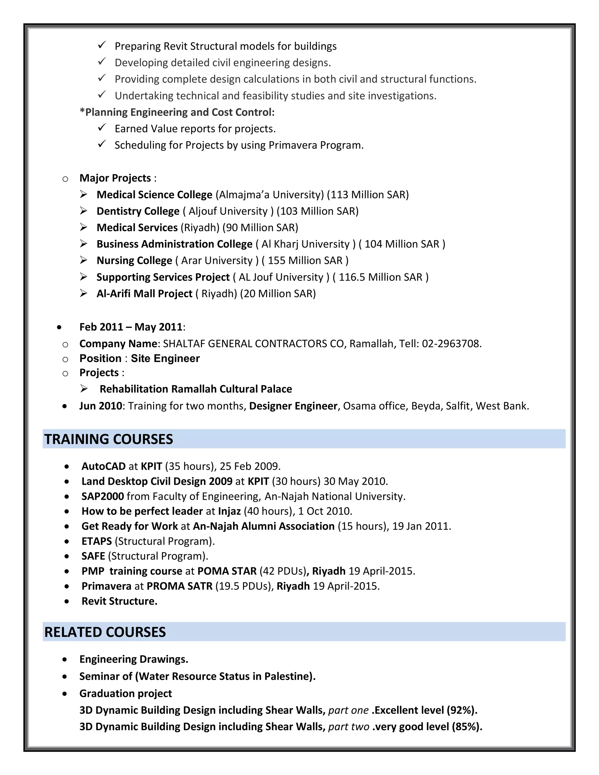 Hammd Judeh | PDF | Civil Engineering Industry | Industries