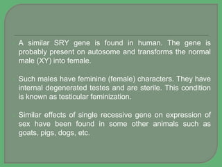 Sex Determination | PPT