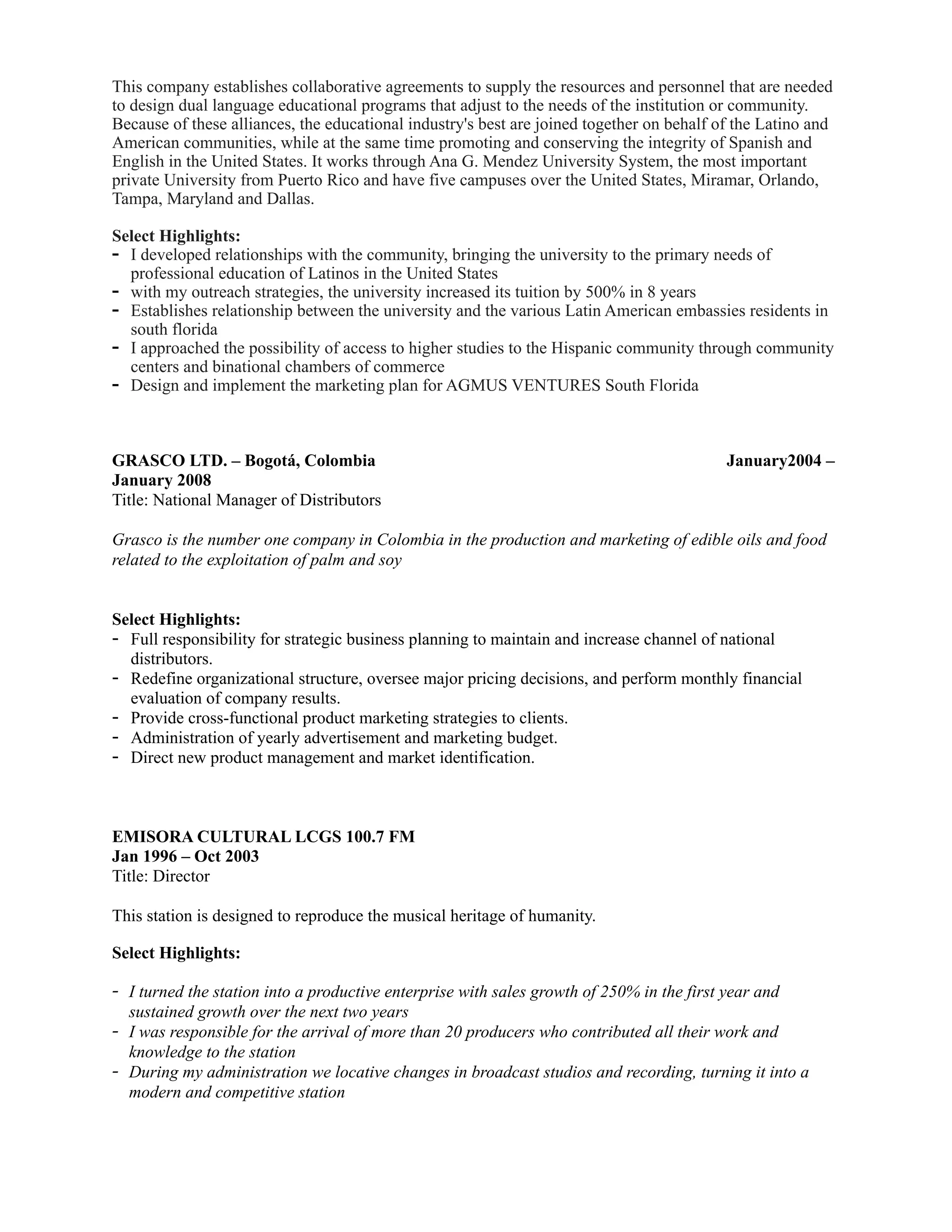 2016 Carlos resume JUNE | PDF