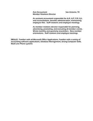 mikki resume | DOC