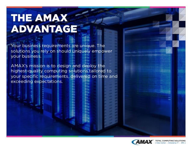 AMAX_advantage